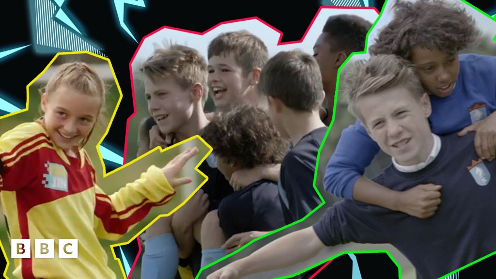 Jamie Johnson - goal - celebrations - CBBC
