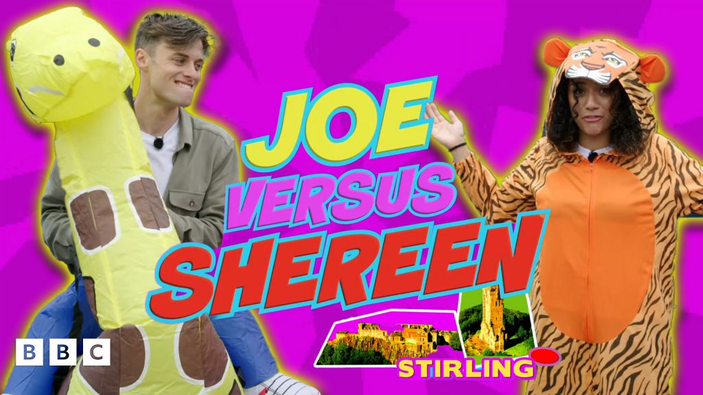 Joe vs. Shereen: Stirling Wildlife CBBC BBC Saturday Mash-Up! - CBBC