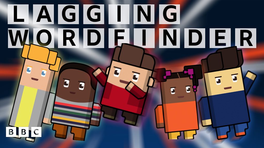 Wordsearch puzzle - Lagging CBBC series - CBBC