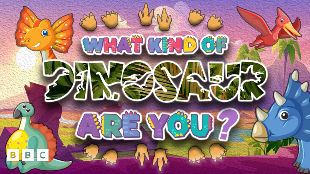 CBBC QUIZ Saturday Mash-Up What Kind of Dinosaur Are You? - CBBC