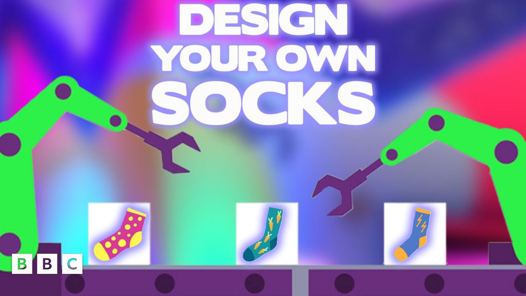 CBBC QUIZ design your own socks - CBBC