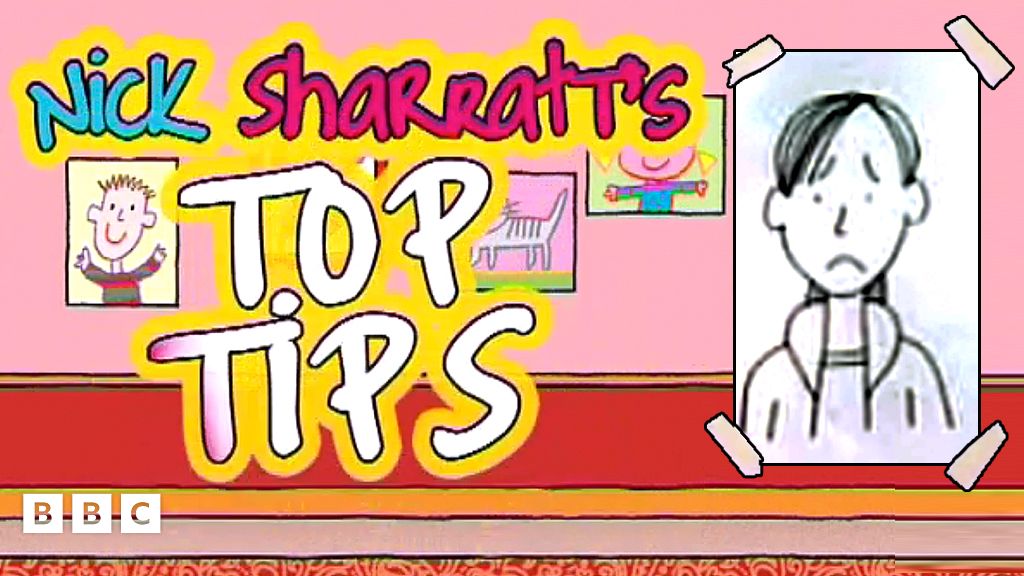 Nick Sharratt's Top Tips: Sad Characters - CBBC