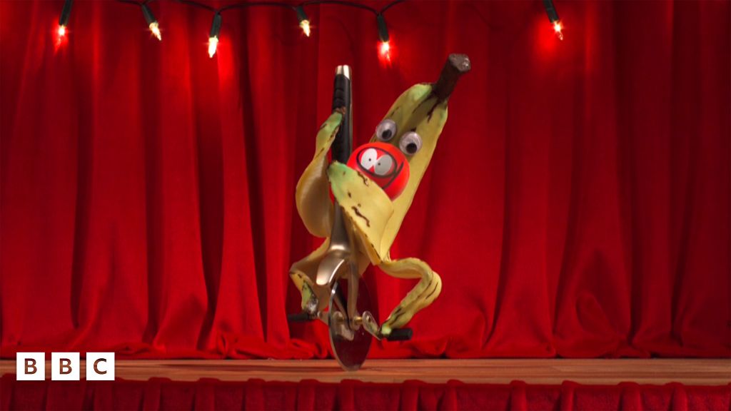 Super Slippery Nana does Comic Relief - CBBC