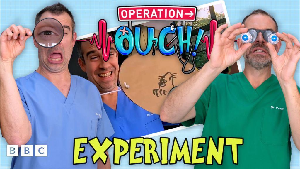 Operation Ouch! Make an optical illusion with Dr Chris and Dr Xand with ...