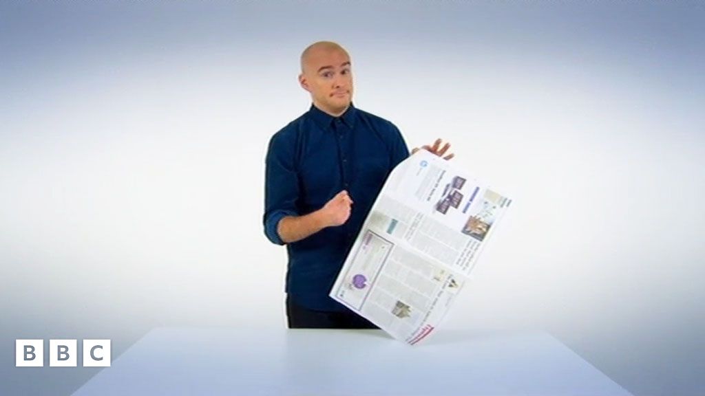 Tricks of the Trade – Paper Balance - CBBC