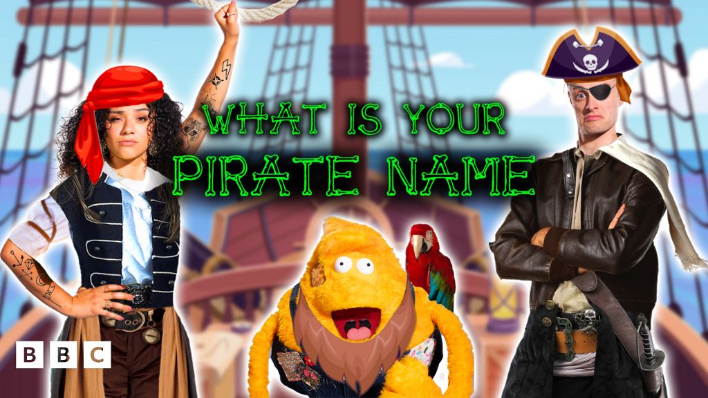 CBBC QUIZ Saturday Mash-Up What is you pirate name captain - CBBC