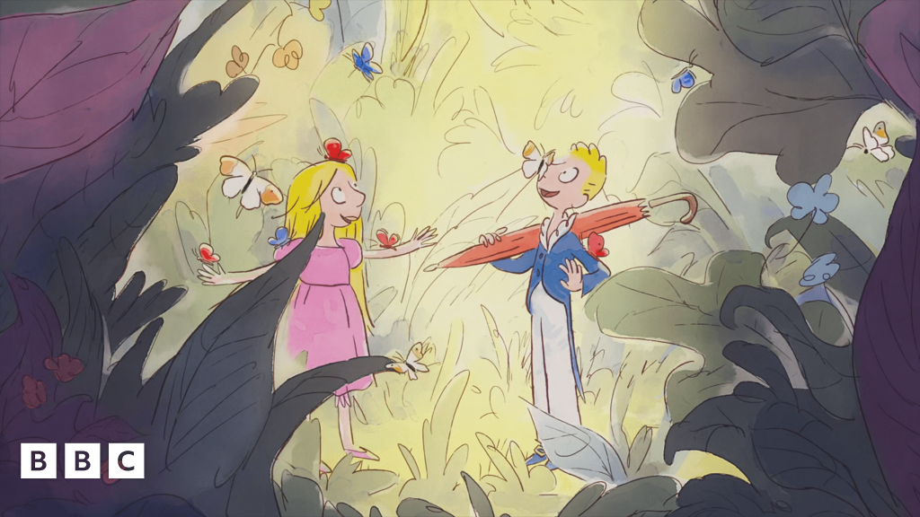 Quentin Blake new animated specials Box of Treasures watch on BBC - CBBC