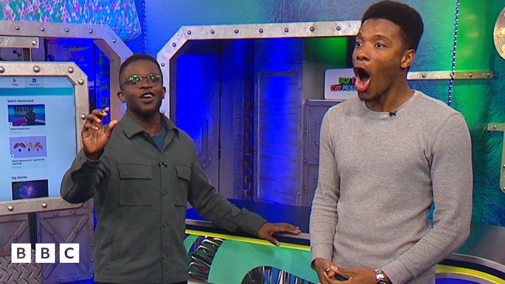 Jollof rice-off: Rhys, Ugo and De'Graft - CBBC