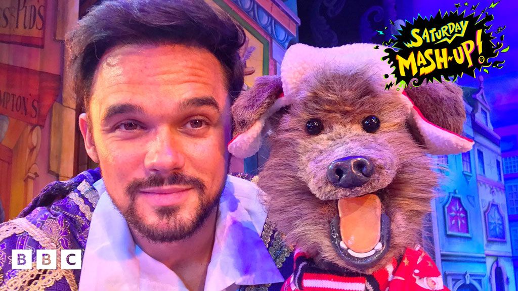 Hacker meets Manchester panto - CBBC