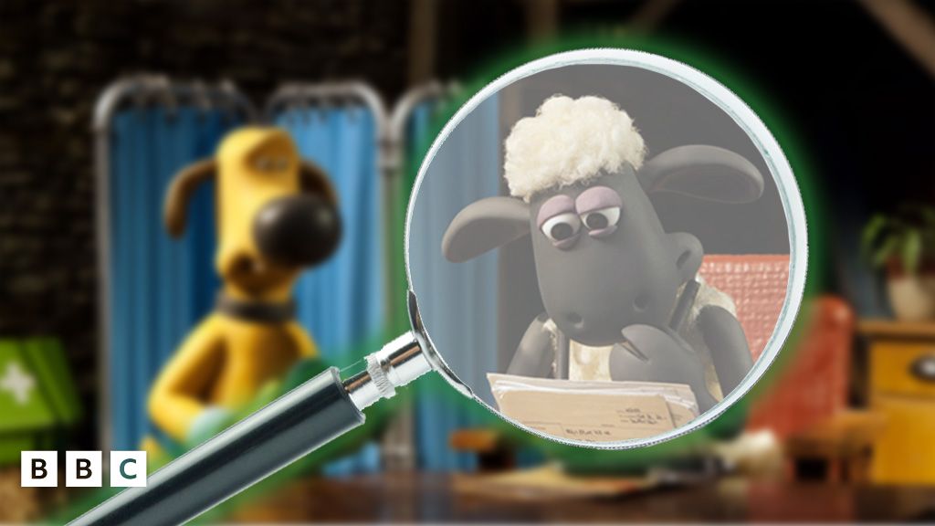 Spot the Difference: Shaun the Sheep - CBBC