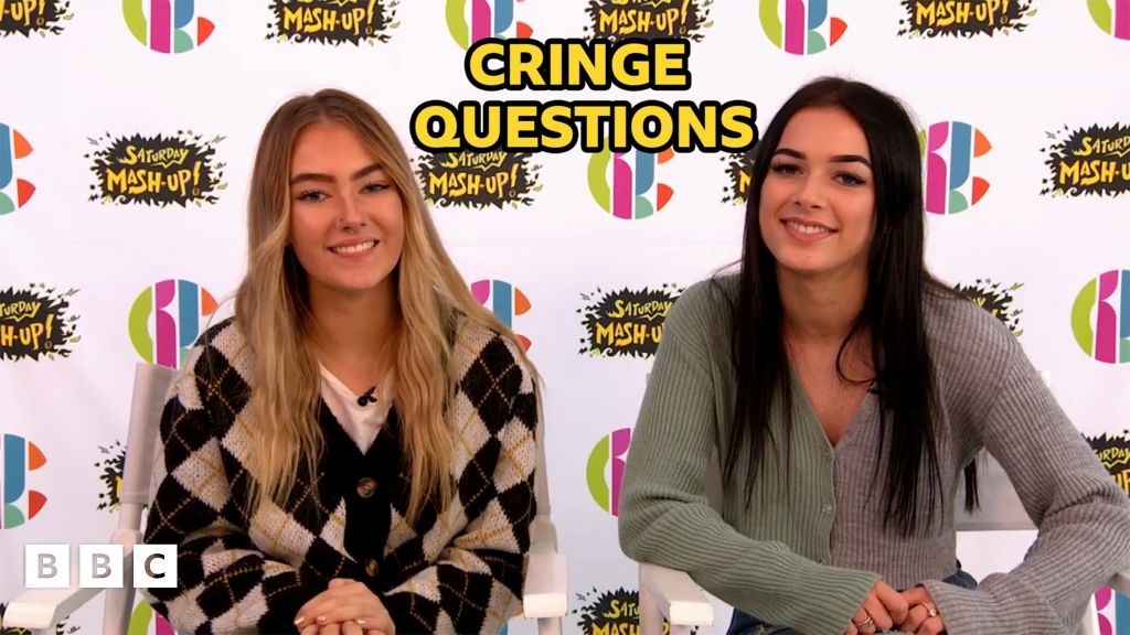 Tiktokers Em and Loz answer Cringe Questions on CBBC's Saturday Mash Up ...