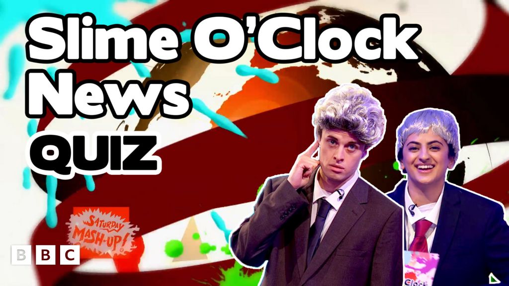 CBBC QUIZ slime o'clock news - CBBC