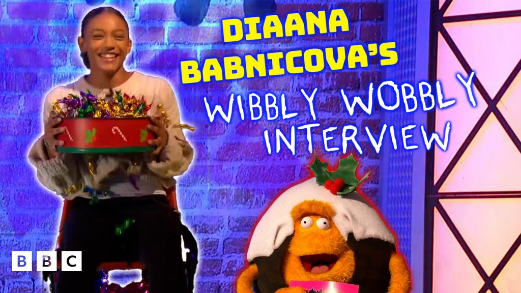 Actor Famous Five Diaana Babnicova plays Stanley's wibbly wobbly ...
