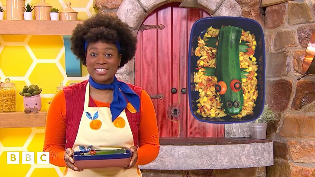 Recipe: Courgette Crocodile - CBeebies