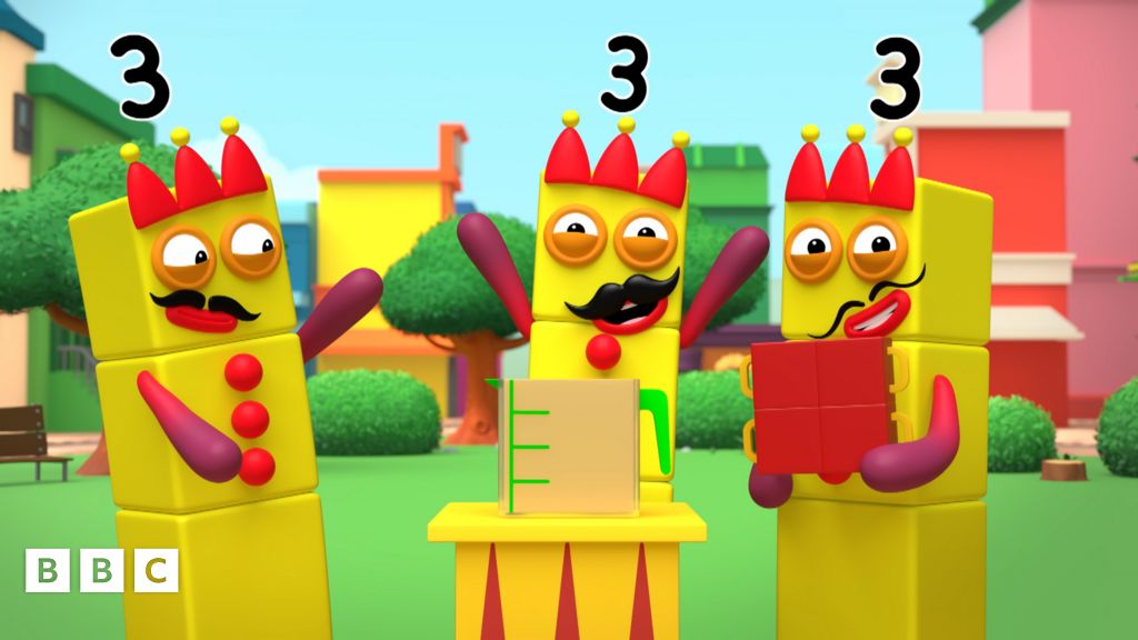 Learn to measure capacity with CBeebies Numberblocks | - CBeebies
