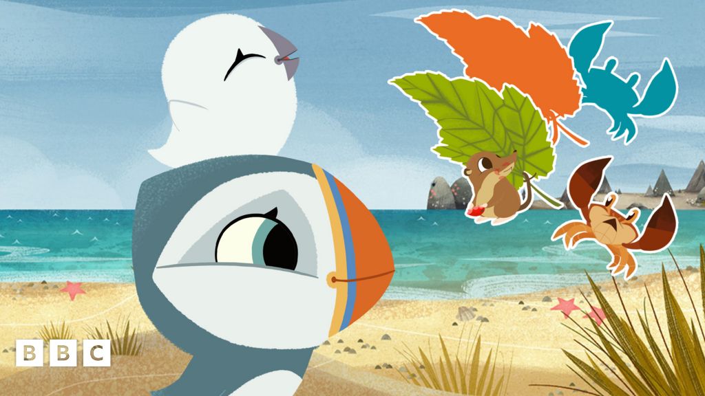 Puffin Rock sticker book puzzle | Cute animation for kids | Puzzles and ...