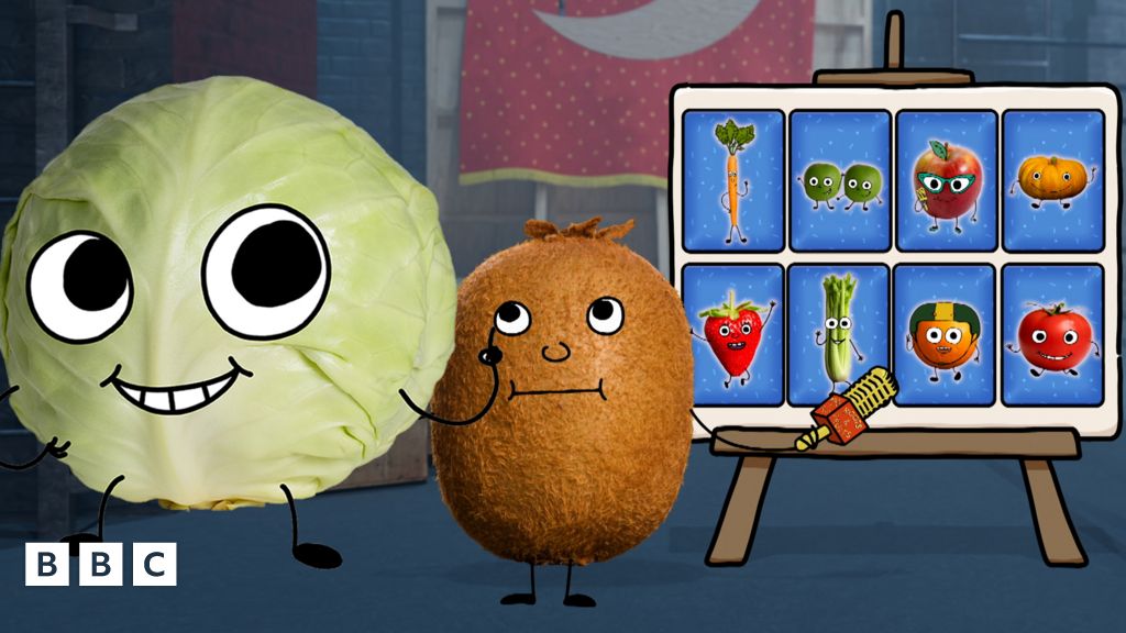 Roots and Fruits: Memory game - CBeebies