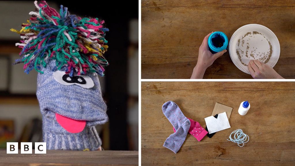 Make something silly with those odd socks - CBeebies