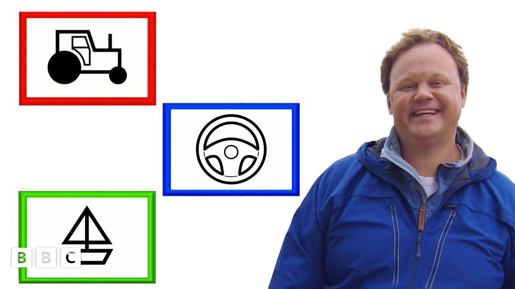 Tractor, Boat and Steering Wheel - CBeebies