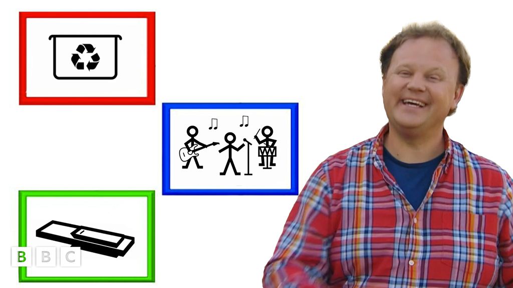 Recycling Box, Musical Shaker and Band - CBeebies