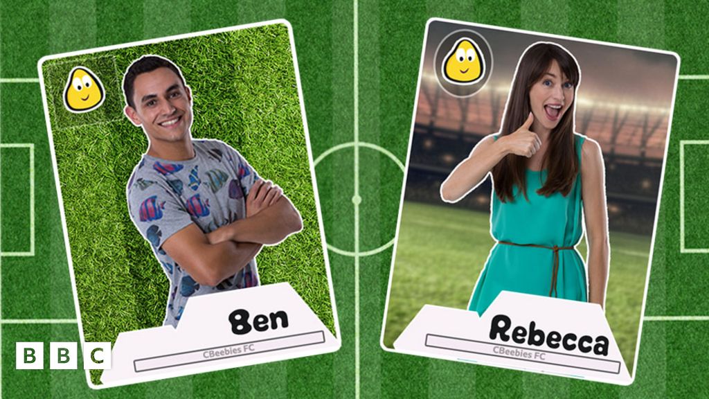 Make A CBeebies Football Sticker - CBeebies