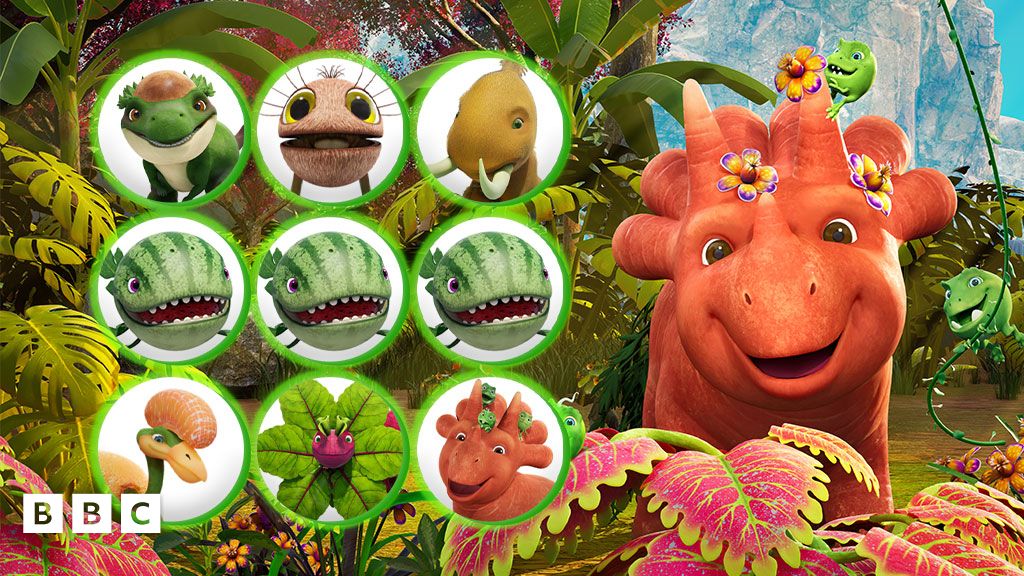 Vegesaurs: Three in a row - CBeebies
