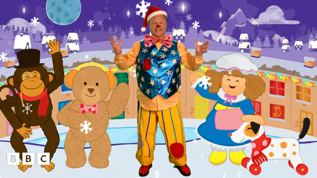 Mr Tumble sings We Wish You a Merry Christmas - CBeebies