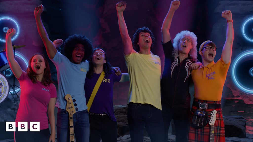Andy and the Band: Planet Rock song on CBeebies - CBeebies