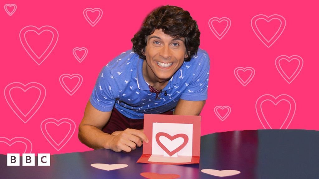 Make a Valentine's card with Andy - CBeebies