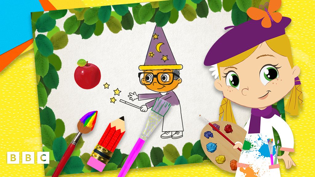 Make an Apple Tree House picture - CBeebies