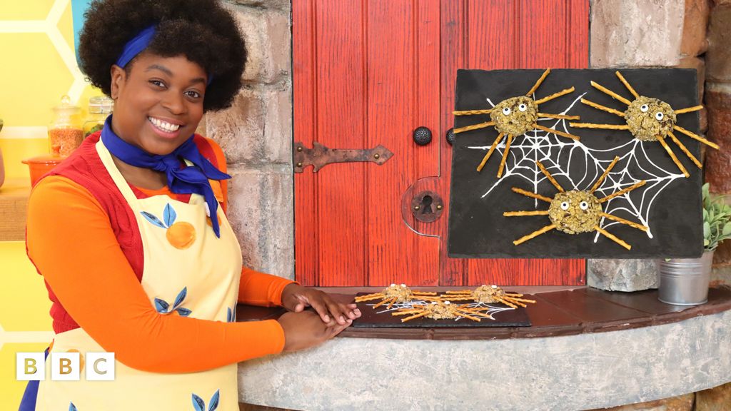 Recipe: Spider Power Balls - CBeebies