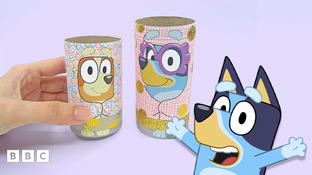 Bluey: Fancy Grannies craft activity - CBeebies - BBC