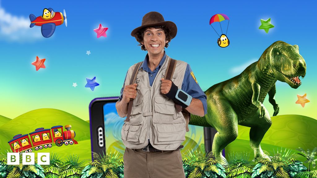 Andy's Dinosaur Aventures game in the CBeebies Playtime app - CBeebies