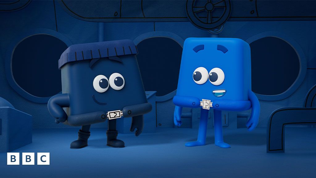 Meet Deep Blue and Sky Blue - CBeebies