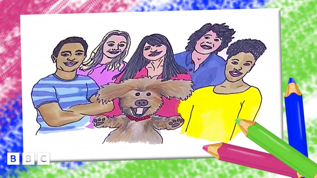 Draw your family and friends - CBeebies