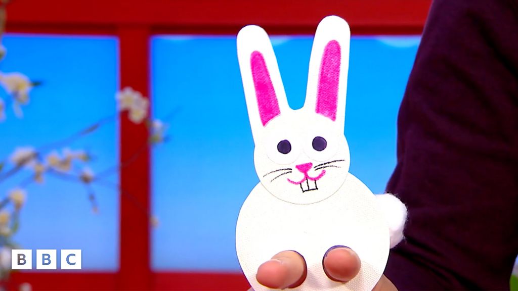 Easter bunny make - CBeebies