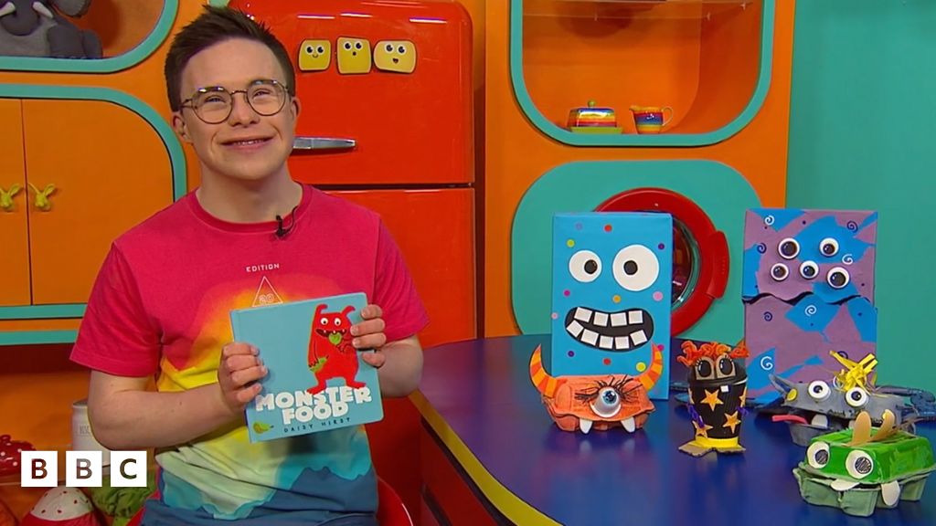 Signed Lunchtime Story - Monster Food - CBeebies