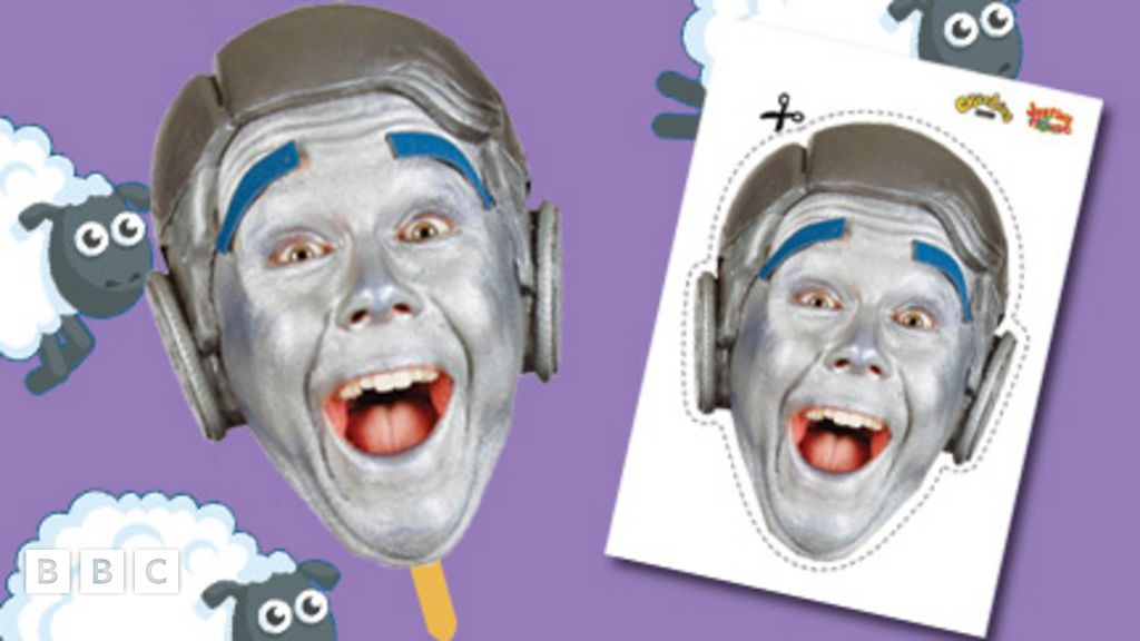 Robert the Robot Face Mask - CBeebies