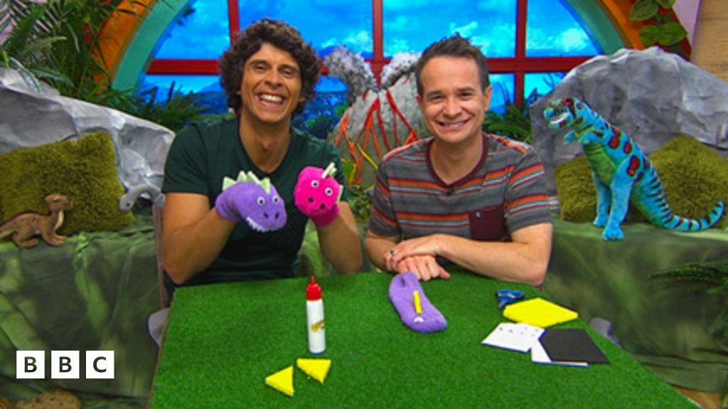 Dinosaur Sock Puppet - CBeebies