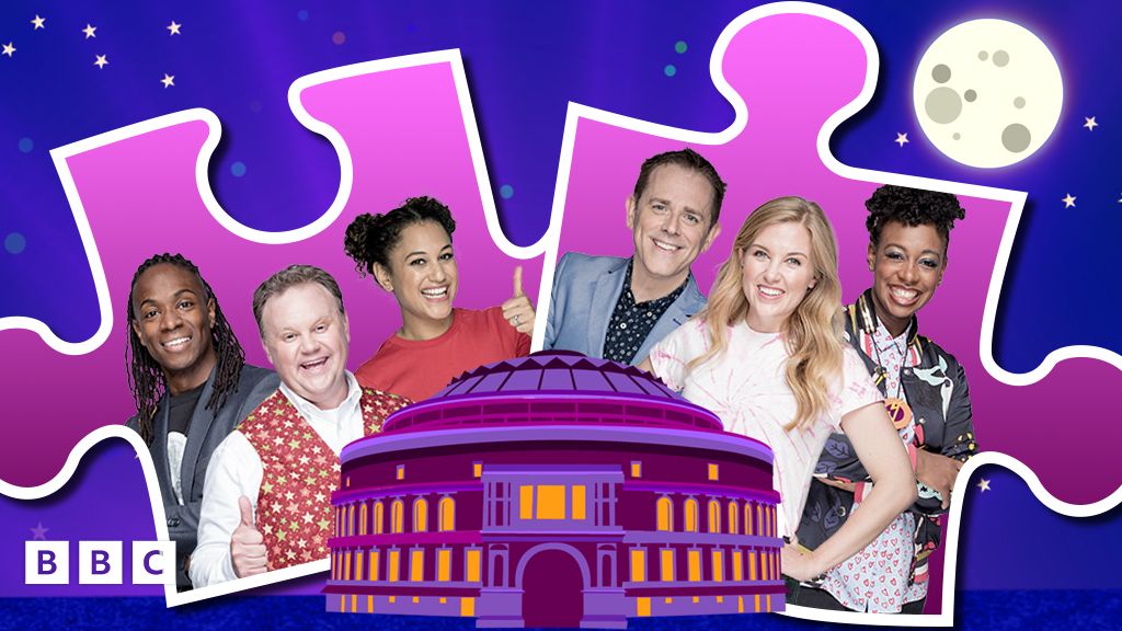CBeebies Prom Jigsaw Puzzle Games from Off to the Moon - CBeebies
