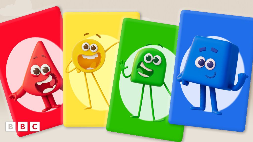 Snap card game quiz with the Colourblocks - CBeebies