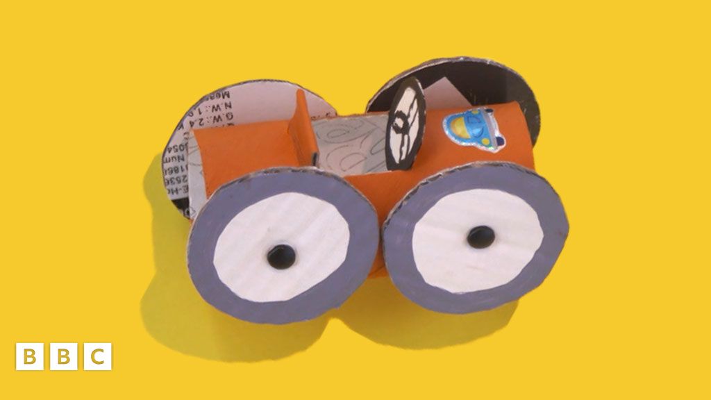 Make a cool racing car - CBeebies