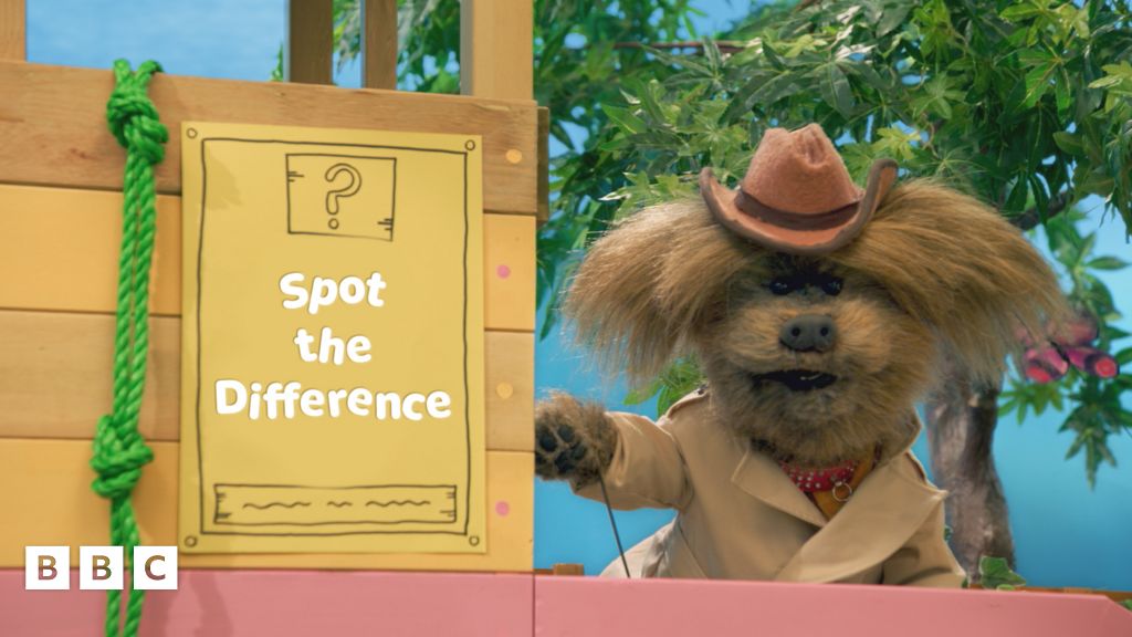 Can you spot the differences in Dodge's Pup School? - CBeebies