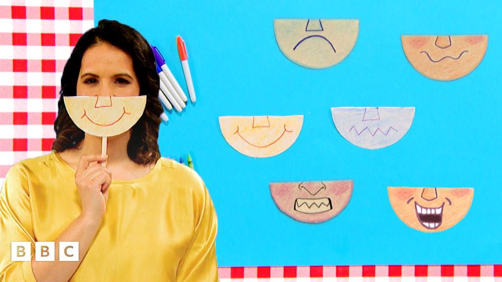 Feelings masks - CBeebies