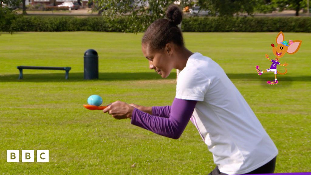 Super Skills: Egg and Spoon Race - CBeebies