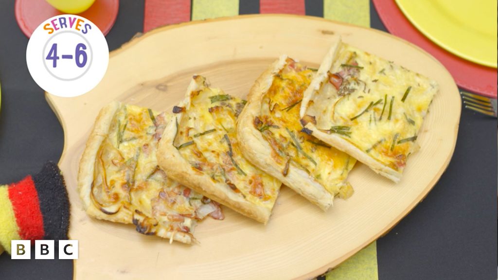 German zwiebelkuchen - CBeebies