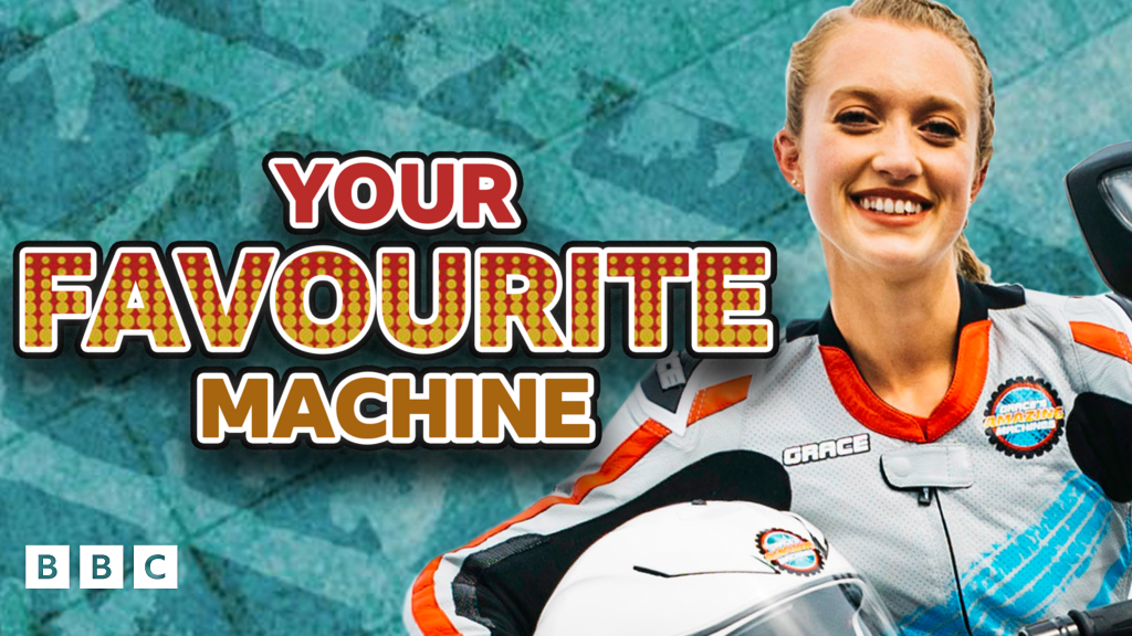 Choose your favourite machine from Grace's Amazing Machines - CBeebies