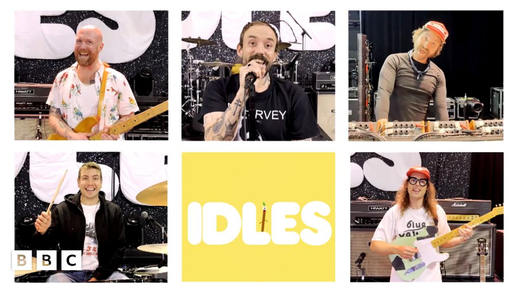 IDLES and Hey Duggee Stick song rock cover - CBeebies