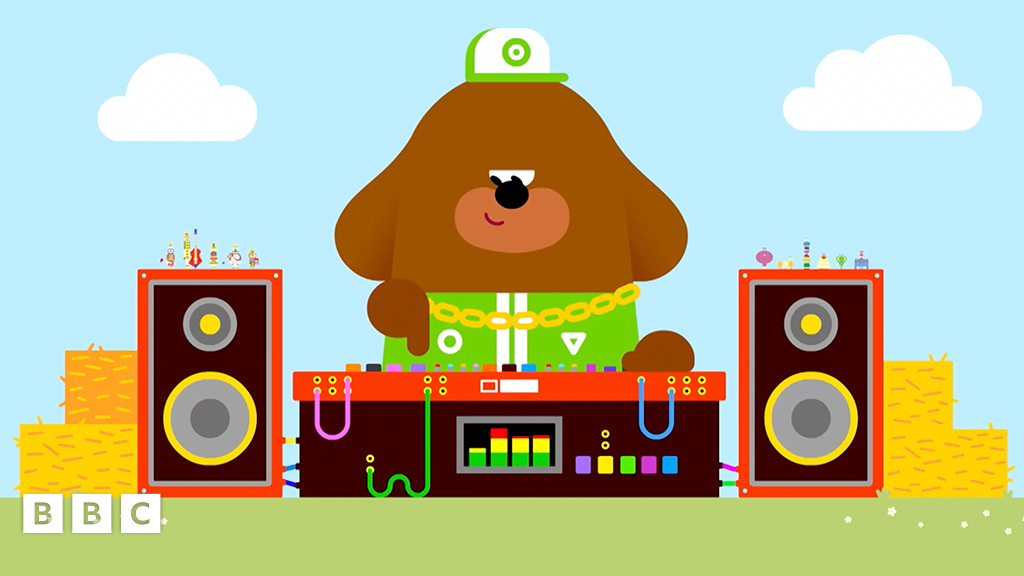 Hey Duggee's Stick Song with vocals from Scott Mills - CBeebies
