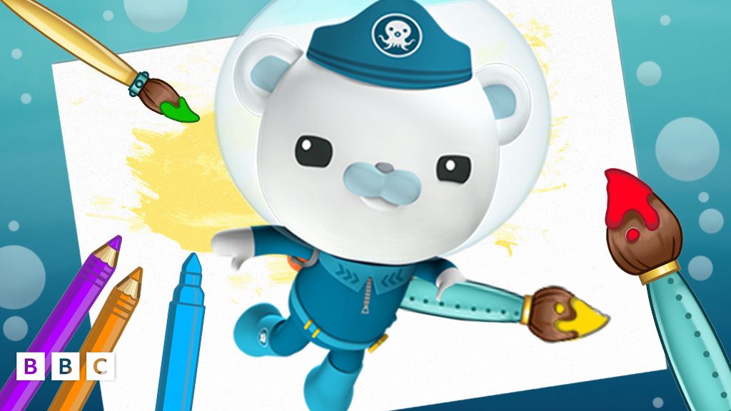 octonauts coloring pages bbc iplayer